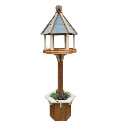 Buttercup Farm Hadleigh Bird Table With Planter by B&Q | ufurnish.com