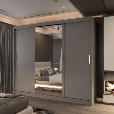 Sliding Wardrobes 4 u LTD Modern Sliding Wardrobe Led Light - Full ...