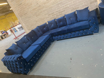 ABC Aston Corner Sofa Suite / Living Room Sofa by B&Q | ufurnish.com
