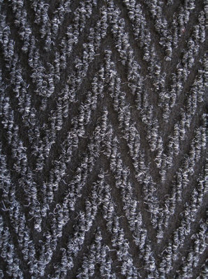 Super Magnum & Magnus Entrance Matting By Remland (Chevron Anthracite ...