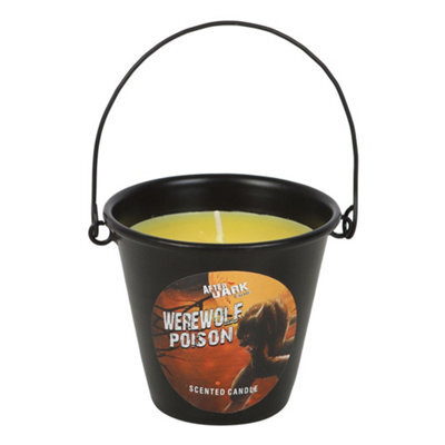Something Different Werewolf Poison Bucket Scented Candle Black/orange ...