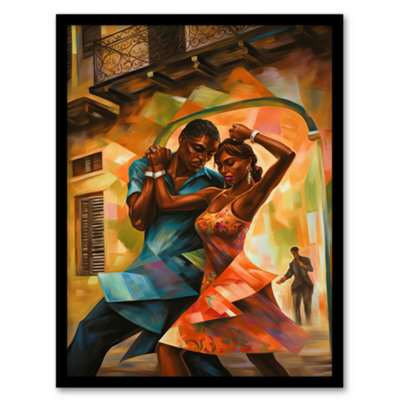 Artery8 Salsa Cuban Street Dance Colourful Dancing Painting Rhythm Body ...