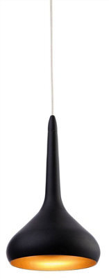 Luminosa Lighting Luminosa Bar Led 18 Light Ceiling Pendant Black, Gold ...