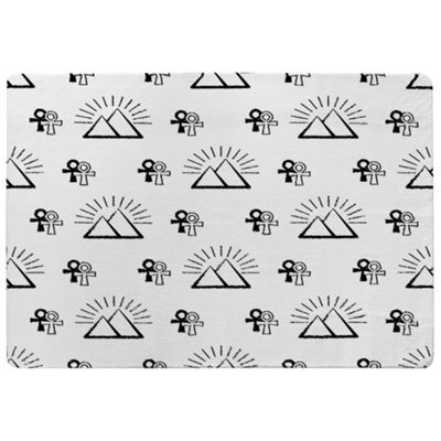 Benjamin Tate Design Egyptian Pyramid And Ankh Designer Special Soft ...