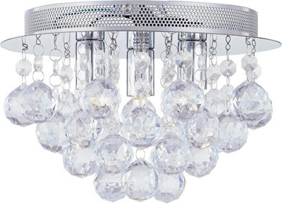 Lighting123 Myriad Ceiling Light Chandelier For Living Room/bed Room ...