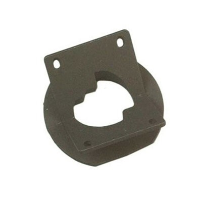 Weatherproof Outdoor Corner Light Bracket In Black For Exterior Use by ...