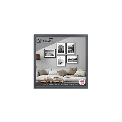 AK Frames 80X80Cm Classic Dark Grey Modern Picture Frame - Poster Frame ...