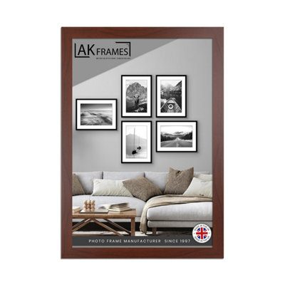 "AK Frames 30X20"" Rose Wood Poster Frame - Modern Picture Frame For ...
