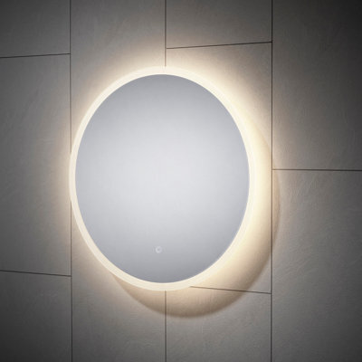 Sensio Como Round Wall-Mounted Bathroom Illuminated Contemporary Colour ...