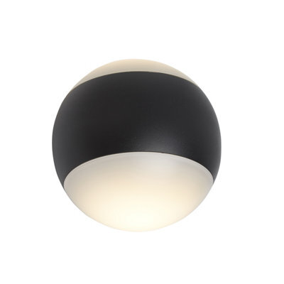 Lighting Collection Howden Olo (Wide Beam Angle) - Led Outdoor Wall ...