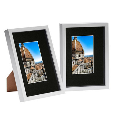 "Nicola Spring 3D Shadow Box Frames With A5 Mount - A4 (8"" X 12 ...