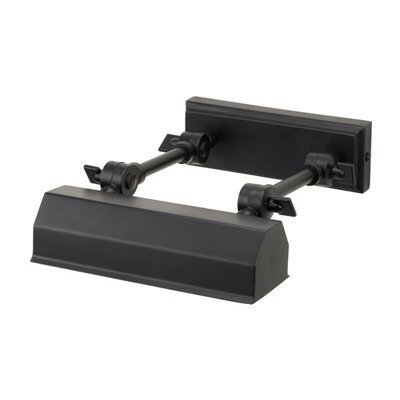 Elegant Black Led Picture Light With Adjustable Joints - 40W E14 Bulb ...