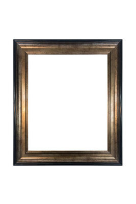 Frames By Post Scandi Black & Gold Photo Frame 24 X 18 Inch by B&Q ...