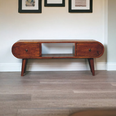 Artisan Furniture Solid Wood London Chestnut Tv Stand by B&Q | ufurnish.com