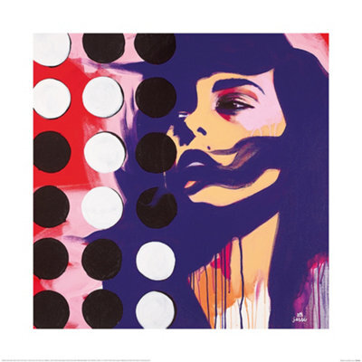 Jessi Dahlquist Pieces Poster Multicoloured (60Cm X 60Cm) by B&Q ...