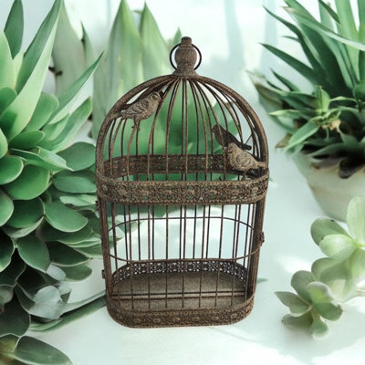 Minster Garden Mirror Cage - Metal - L10 X W34 X H60 Cm by B&Q ...