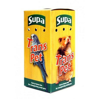 Supa Trans Pet Bird/sml Animal Carry-Home Box Small - Pack Of 50 by B&Q ...