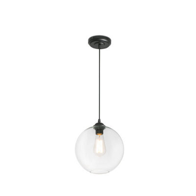 Luminosa Lighting Luminosa Clara 1 Light Ceiling Pendant Antique Brass ...