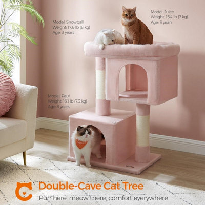 Songmics Feandrea Cat Condo Tower For Large Cats, Xl, Cat Tree With Cat ...
