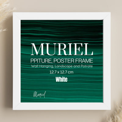 White Picture Frame Photo Frame Perspex Sheet For Wall Or Table ...
