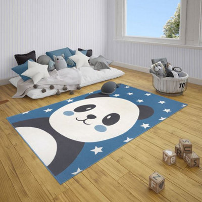 ABC Peter Panda Rug 120 X 170Cm / Cute & Cozy Panda-Themed Rug For Kids ...