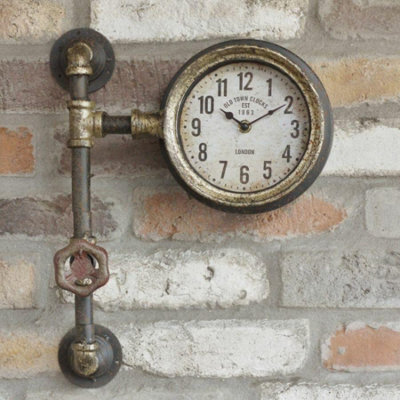 Vintage Clock Pipe Design Victorian Style by B&Q | uFurnish.com