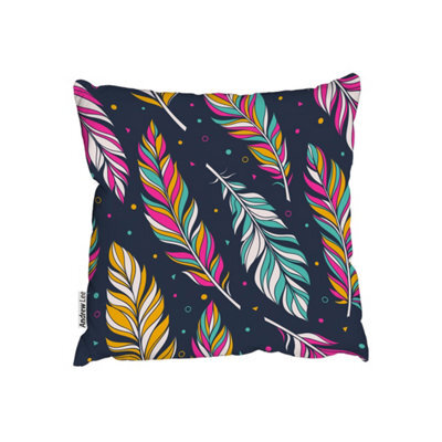 Andrew Lee Cushions - Retro Color Feathers (Cushion) / 60Cm X 60Cm by B ...