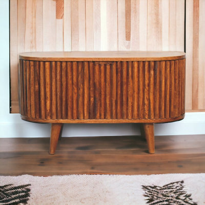 Artisan Furniture Solid Wood Reeve Blanket Box by B&Q | ufurnish.com