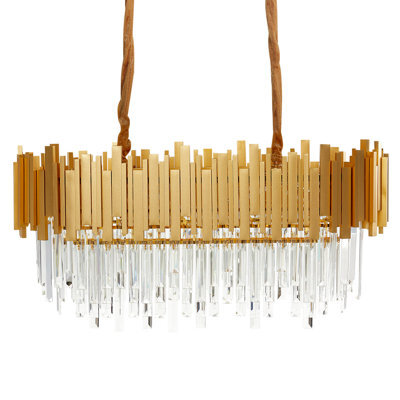 Beliani Glam Chandelier Garcia Metal Gold by B&Q | ufurnish.com