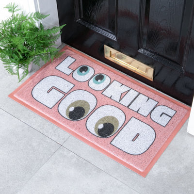 Native Natural Looking Good Doormat (70 X 40Cm) by B&Q | ufurnish.com