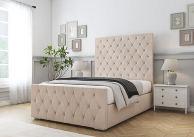 Comfort Beds Florida Sand Naples Bed Frame by B&Q | ufurnish.com