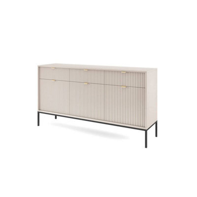 Arte Nova Large Sideboard Cabinet In Cashmere - Premium Laminated Board ...