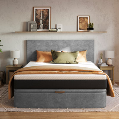 Emma Premium Hybrid Roll Packed Small Double Size Mattress by B&Q ...