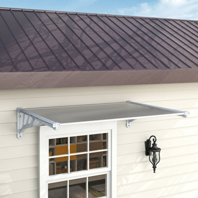 Breeins Retractable Front Door Canopy Outdoor Awning Window Garden ...