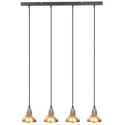 Beliani Pendant Lamp Castaly Metal Brass by B&Q | ufurnish.com