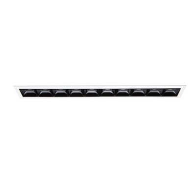 Ideal Lux Lika 10 Light Recessed Downlight Black, 4000K, 21W by B&Q ...