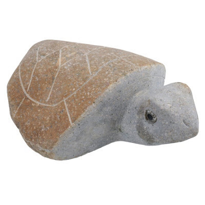 AB Tools Turtle Tortoise River Rock Hand Carved Stone Decoration House ...