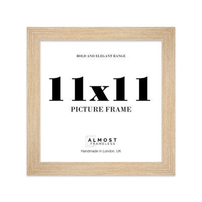 "9X9"" Silver Picture Frame - 9X9"" Square Frame With 8X8"" Mount For ...