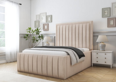 Comfort Beds Emperor Sand Naples Bed Frame by B&Q | ufurnish.com