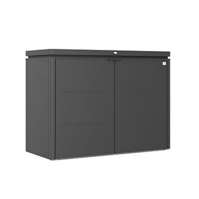 Biohort High Quality 5Ft X 2Ft Highboard 160 Metal Garden Storage Unit ...