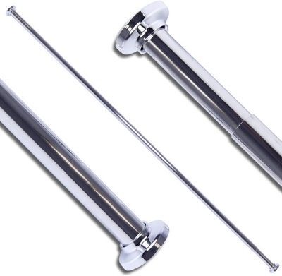 Home Centre.Direct Home Centre Telescopic Shower Curtain Rail ...