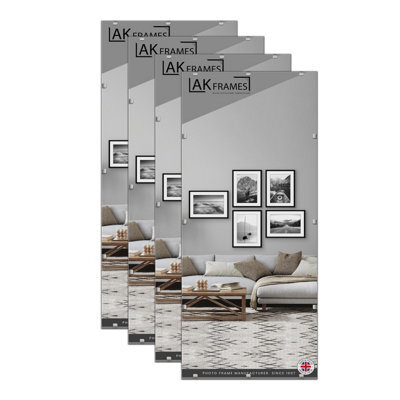 36X12 Frameless Clip Frame (Pack Of 4) With Perspex - For Posters ...