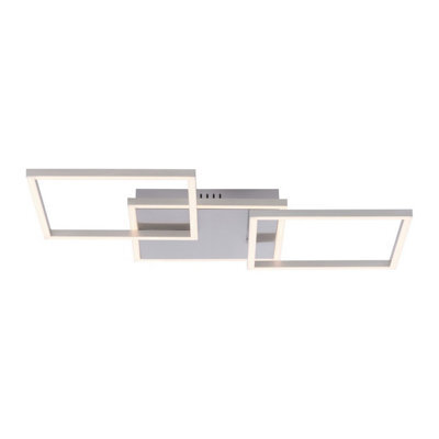 Luminosa Lighting Luminosa Iven Integrated Led Semi Flush Ceiling Light ...