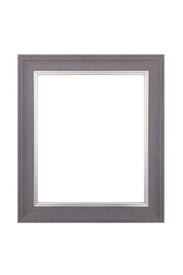 Frames By Post Scandi Slate Grey Photo Frame 20 X 16 Inch by B&Q ...