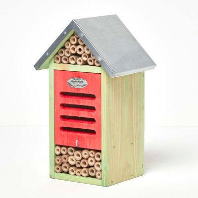Homescapes Real Wood Bug Hotel Insect House by B&Q | ufurnish.com