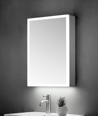 Keenware Kbm-102 Regil Led 700X500mm Bathroom Mirror Cabinet by B&Q ...