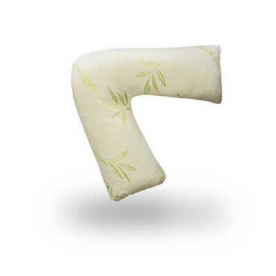 Memory Foam V Shape Pillow Orthopedic Maternity Support Soft Cover by B ...