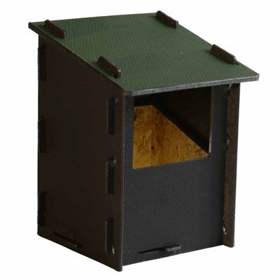 Buttercup Farm Eco Robin Nest Box - Recycled Ldpe Plastic/wood - L17 X ...