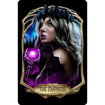Deadly Tarot Obsidian The Empress Plaque Multicoloured (One Size) by B ...