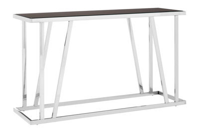 Premier Housewares Interiors By Premier Sturdy Console Table With Black ...